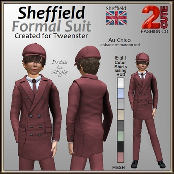 Second Life Marketplace - Sheffield Formal Suit [2cute] Au Chico